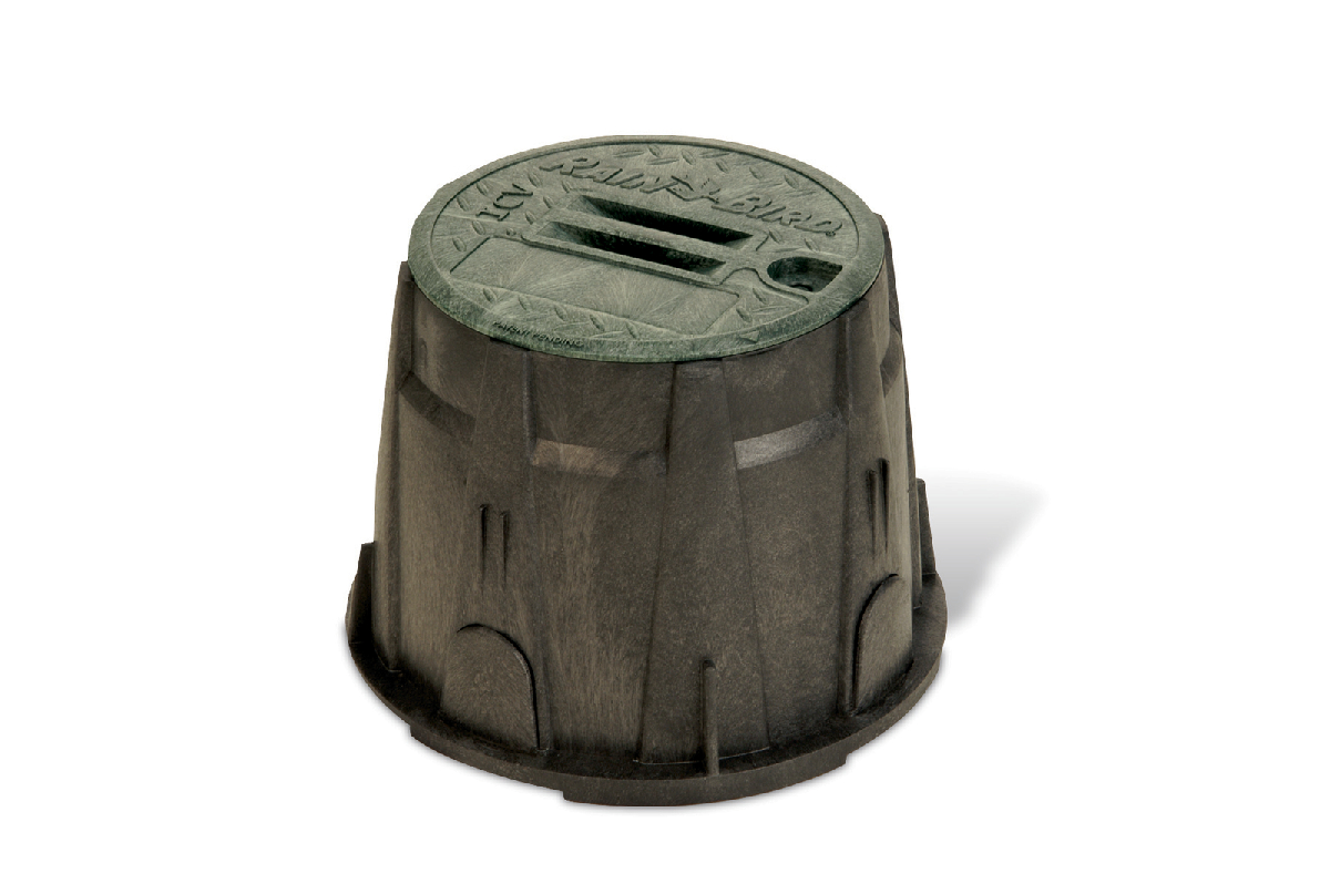 Rainbird 10" Round VB Valve Box with Green Lid – Sprinklerpros