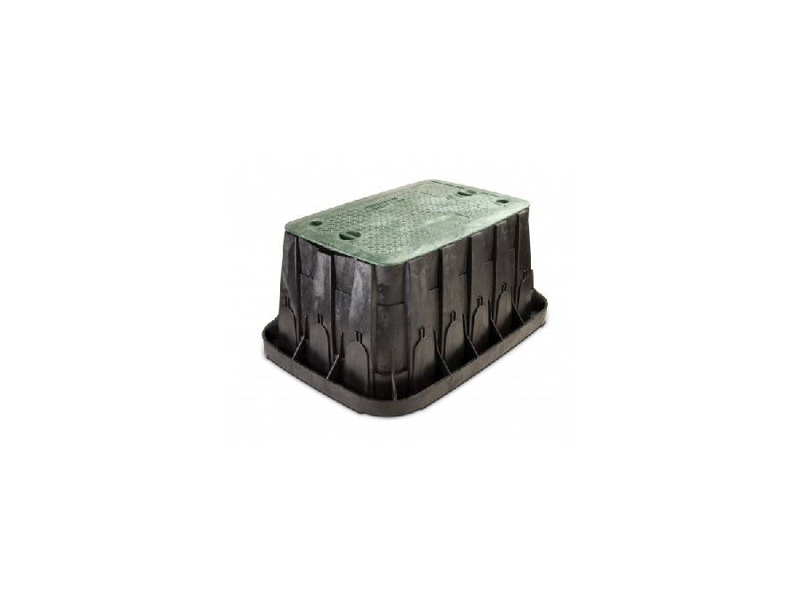 Rainbird Super Jumbo VB Valve Box with Green Lid – Sprinklerpros
