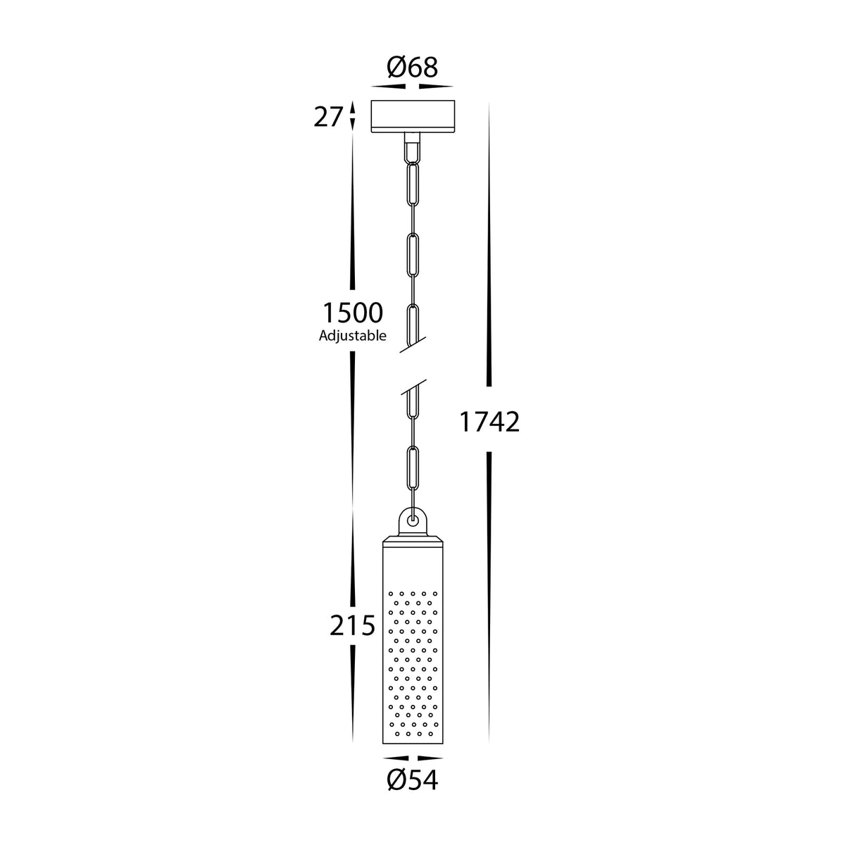 HV5901T-BR-240V | HV5901T-BR-12V - Willow Solid Brass LED Pendant ...