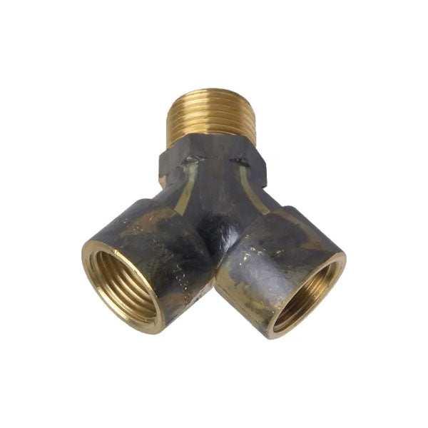 BRASS Double Tap Fitting Y Joiner 15MM | SPRINKLERPROS – Sprinklerpros