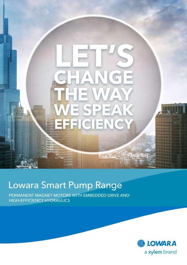 Lowara Smart Pump Permanent Magnet Motor–Variable Speed Drives 415V 3P ...
