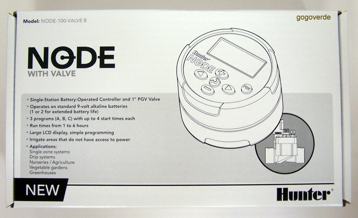 Hunter Battery Node Irrigation Controller – Sprinklerpros